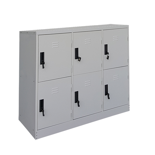 Half Height 6 Doors Steel Locker
